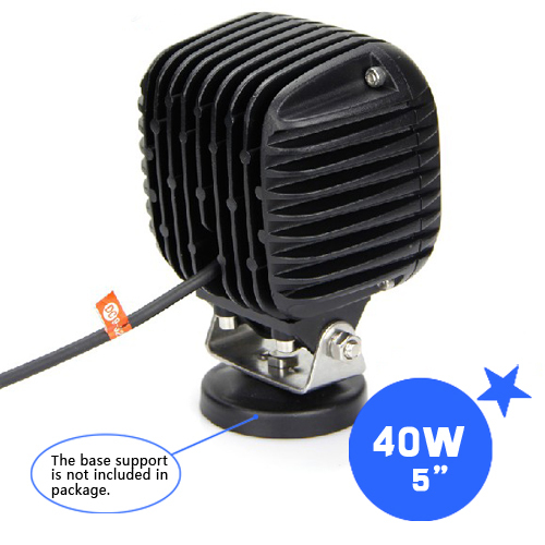 KA 2x 40W 5" Off Road Car Driving Lamp Spot Work Lights ATV UTV Boat | eBay