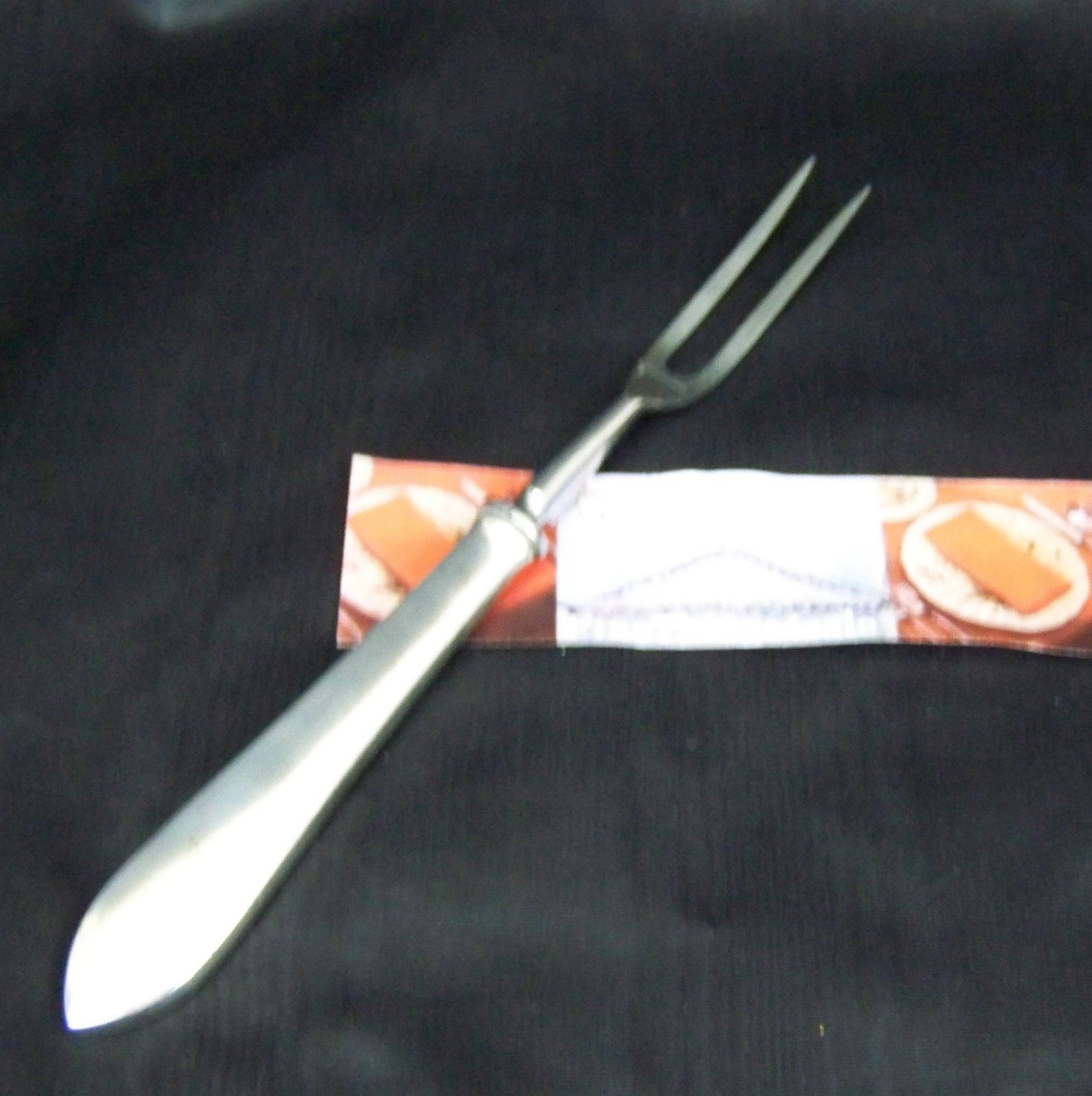 TIFFANY STERLING FANEUIL PATTERN ExLg MEAT CARVING SERVING FORK with ...