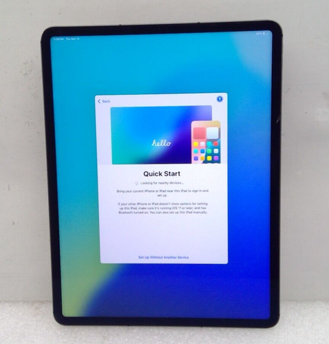 Apple iPad Pro 5th Gen A2379 MHNR3LL/A 12.9"128GB Wi-Fi Cellular-Space ...