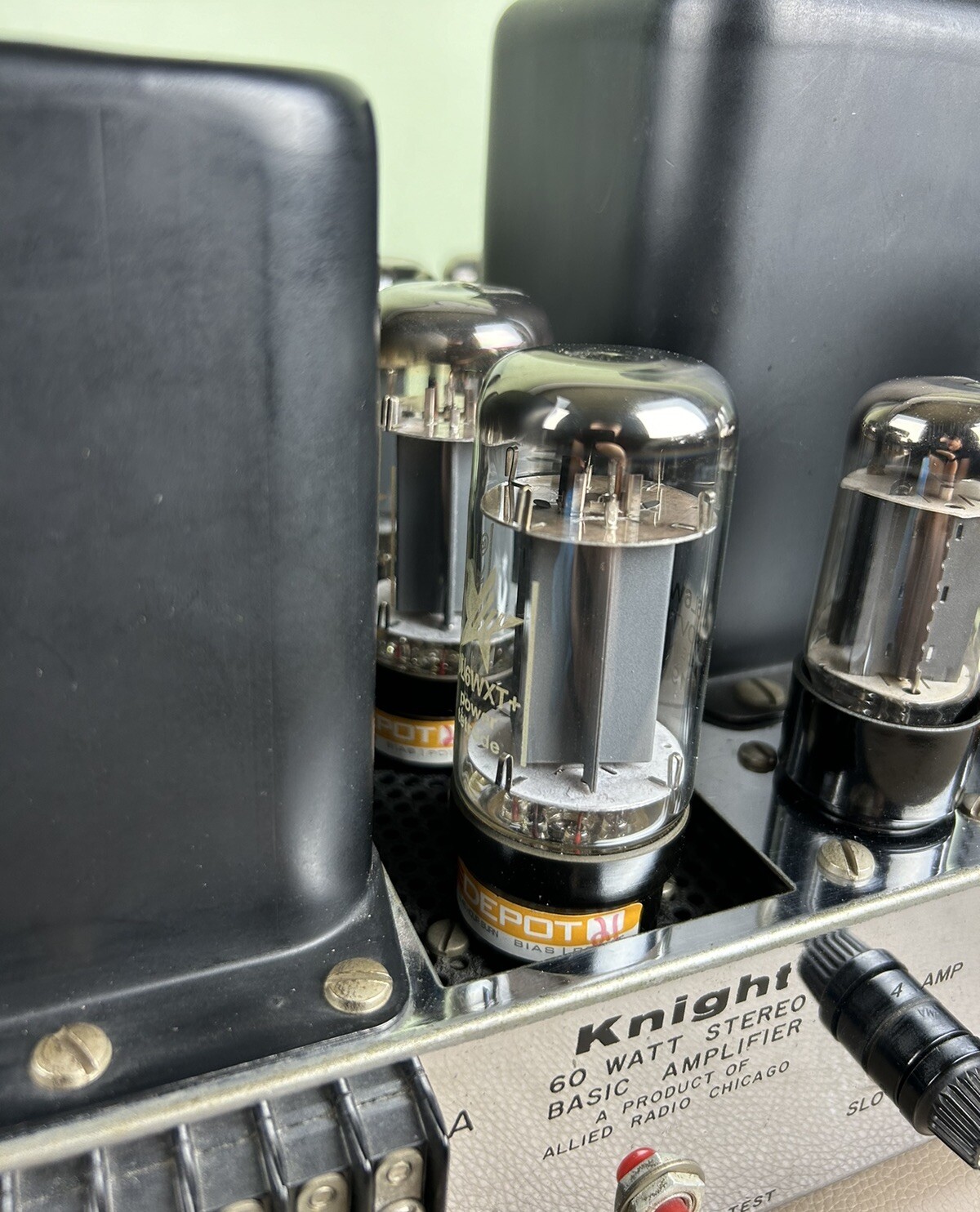 KNIGHT KB85 STEREO TUBE AMPLIFIER NICE | eBay