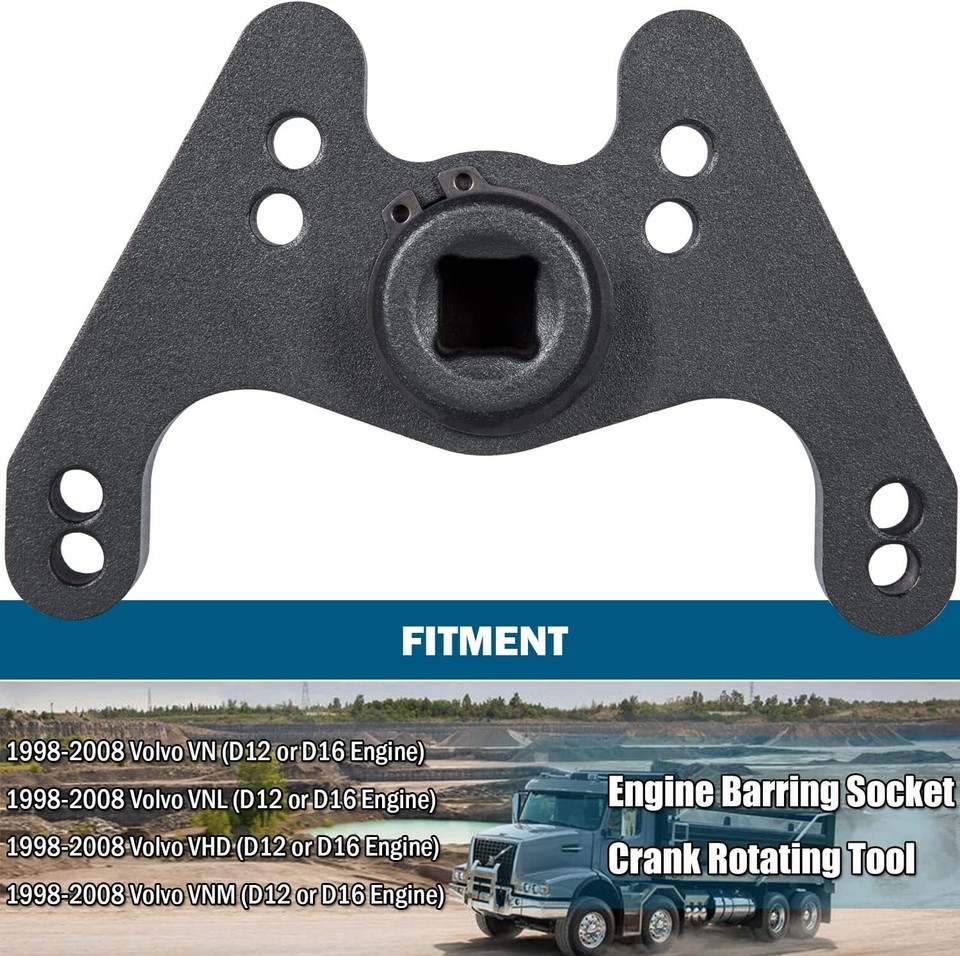 88800014 & 9996956 Engine Barring Flywheel Turning Tool Kit for Volvo ...