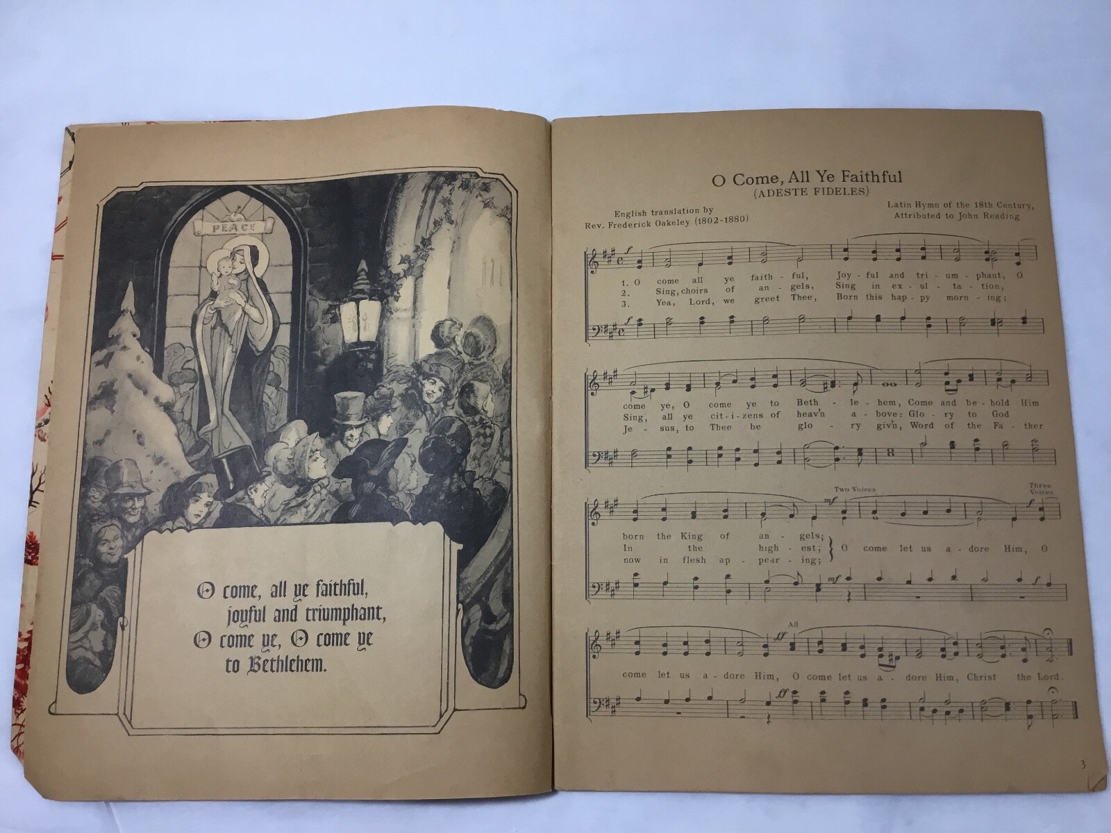 vintage christmas carol song book Dell | eBay