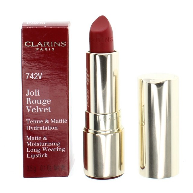 Clarins Joli Rouge Velvet 742V 3.5g / 01 oz. for sale online | eBay