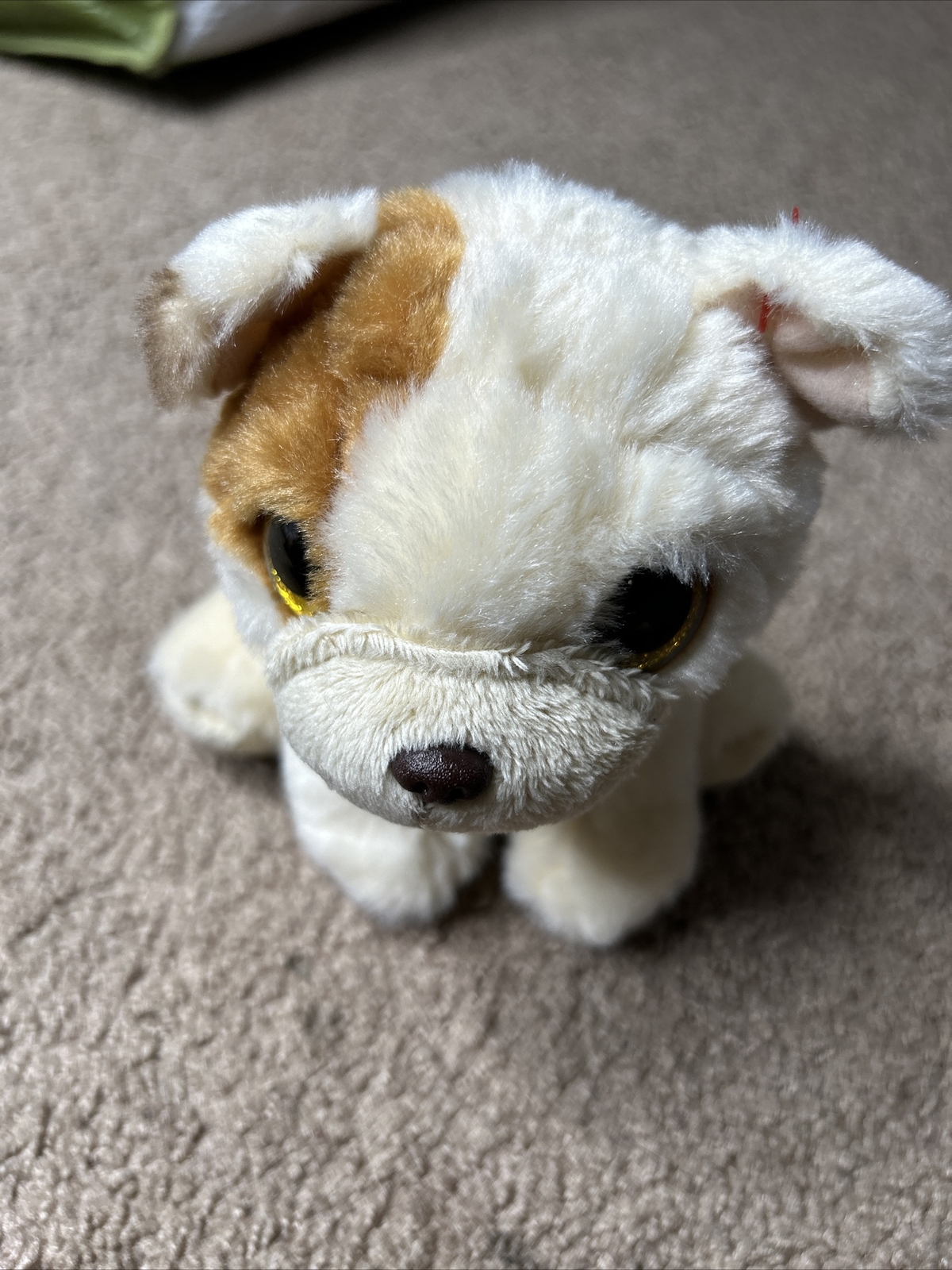 New 2020 TY Beanie Baby 6" HOUGHIE the Pug Dog Stuffed Animal Toy Plush ...