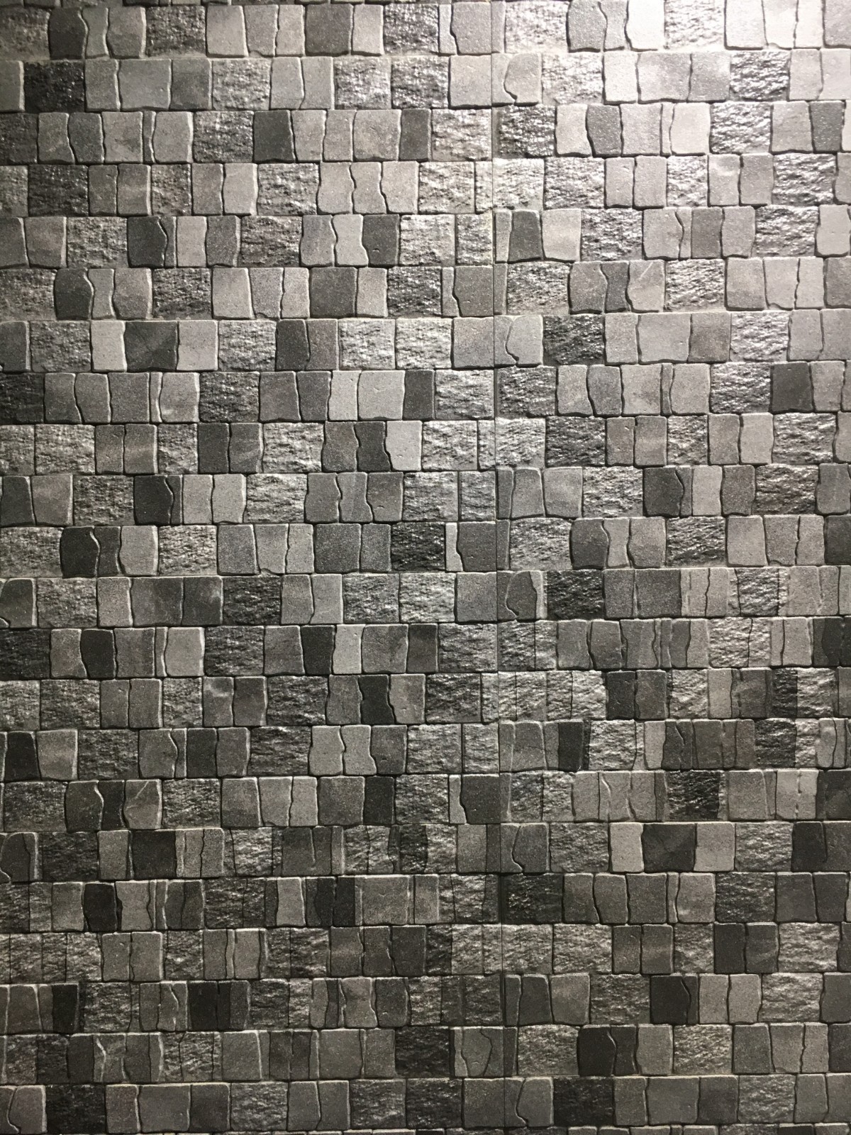 * CUT SAMPLE Spectra Stone Effect Modern Decor Feature 3D Ceramic Wall ...