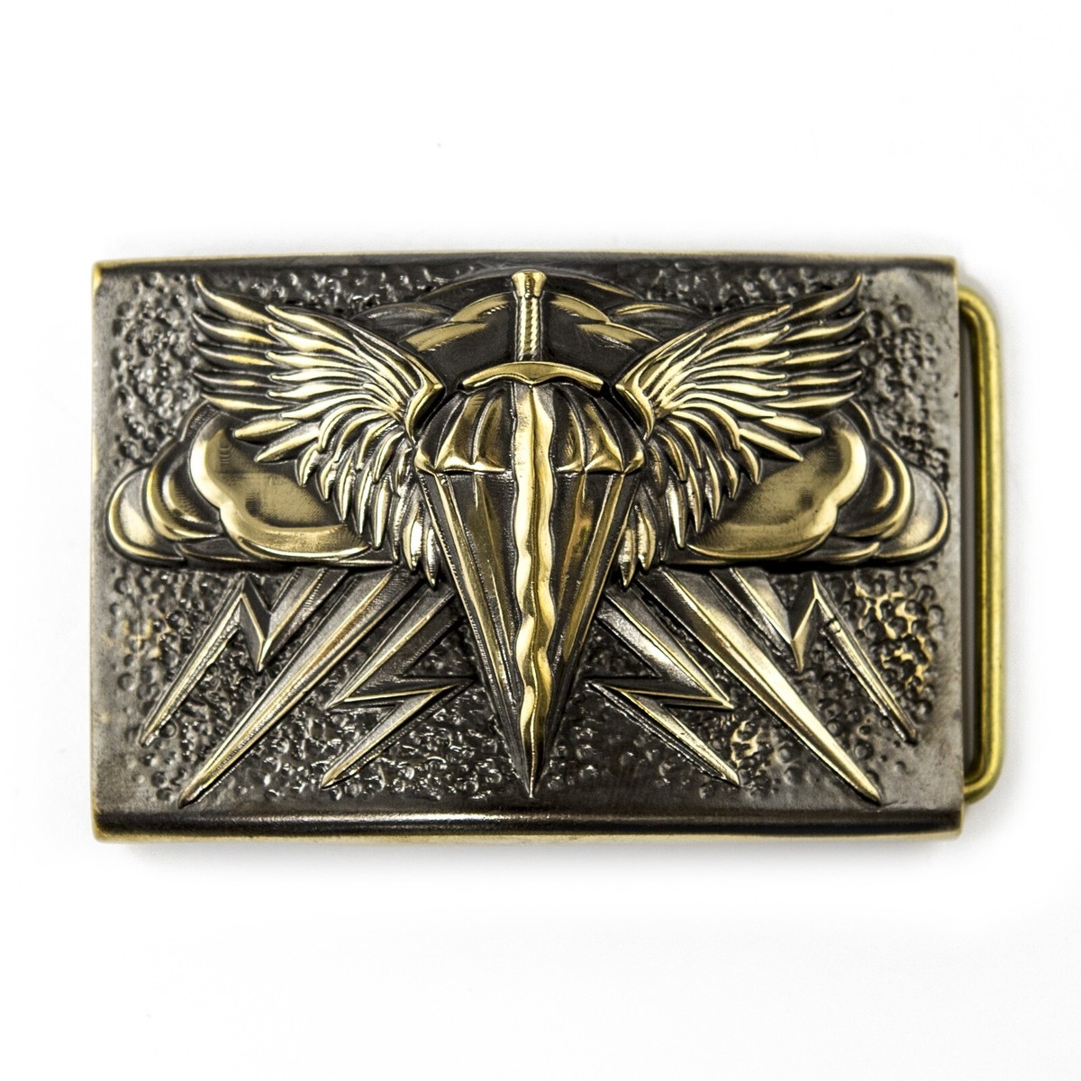 Military Brass Belt Buckles 1 1/4 Inch Web Belt Uniform Buckle
