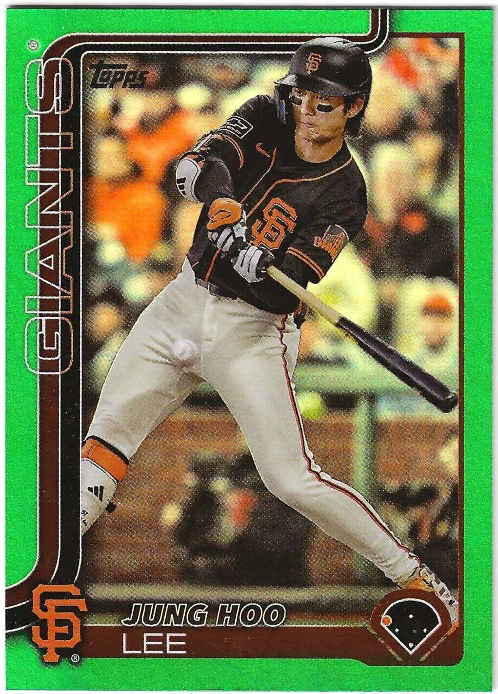 2025 Topps Series 1 - Jung-Hoo Lee #277 Green Holofoil /99 for sale ...