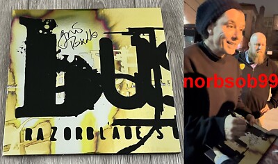 GAVIN ROSSDALE SIGNED BUSH RAZORBLADE SUITCASE VINYL w/EXACT PROOF ...