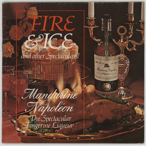 Cocktail Book Tangerine Liqueur Recipe Book FIRE & ICE Mandarine ...