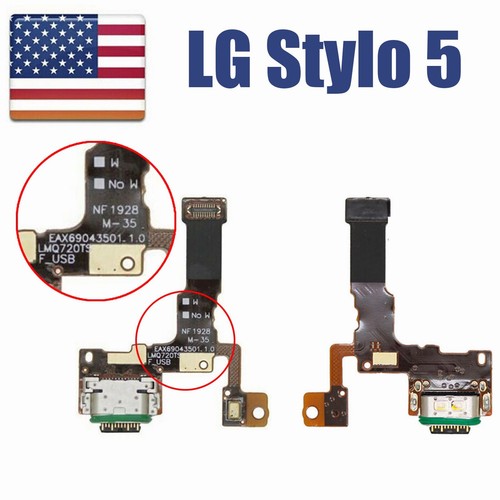 OEM USB Charger Charging Port Mic Flex Cable For LG Stylo 5 Q720 Q720T ...