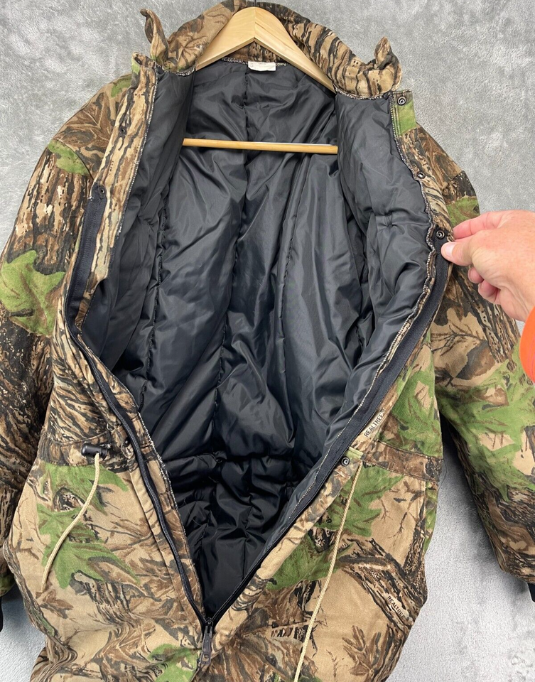 BJ's Custom Made Men's Real Tree Cotton Camo Insulated Hunting Coverall ...