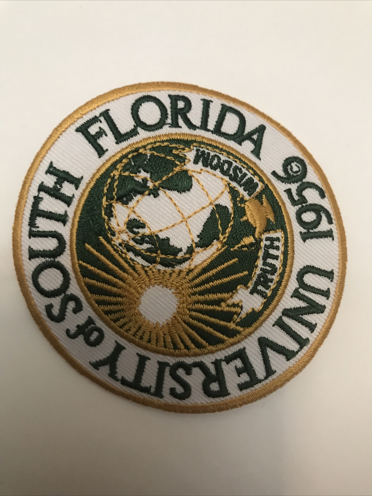 USF University Of South Florida Rare Embroidered Iron On Patch 3" x 3 ...