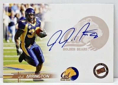 2005 Press Pass J.J. ARRINGTON Autograph Bronze Card #2 Cardinals | eBay