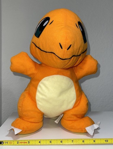 EUC 2015 Pokemon Charmander 14'' Plush Foam Filled The Toy Factory ...