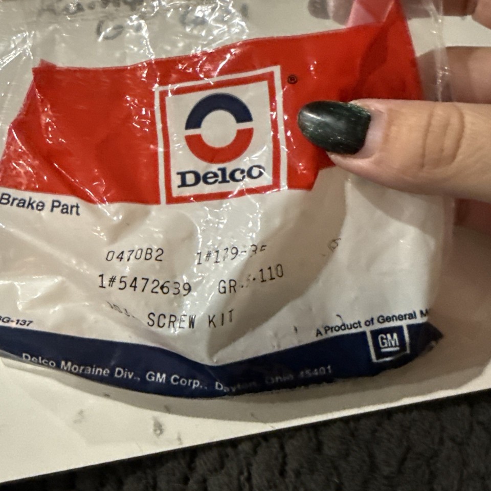 NOS GM 5472639 Drum Brake Adjusting Screw Assembly R-Line Rear/Front ...