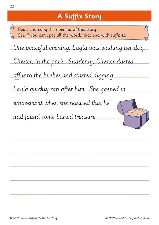 KS2 English Year 3 Handwriting Targeted Practice Book (CGP Year 3 ...