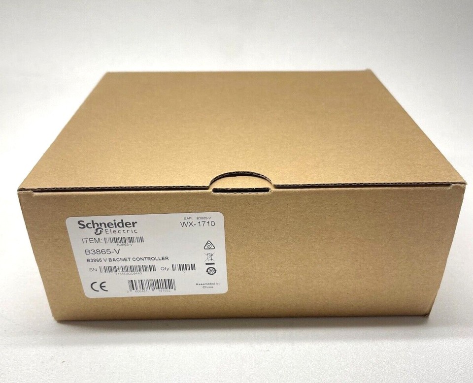 Schneider B3865-V BACNet Andover Continuum Controller w/ Built-in ...