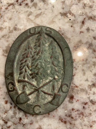 Vintage CCC US Civilian Conservation Corp Co. Trade Token Badge | eBay