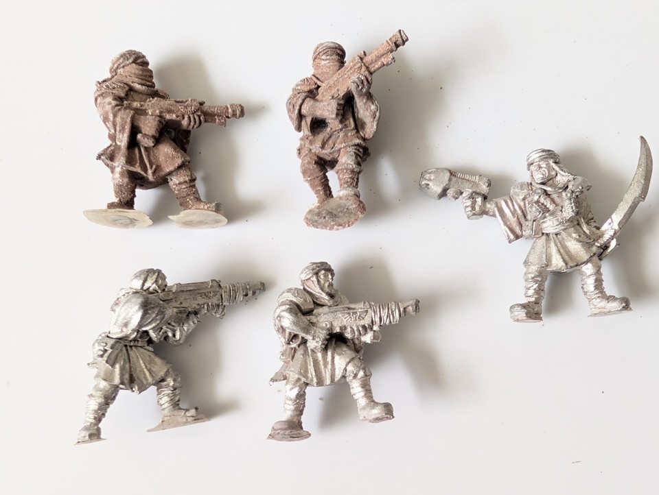 Citadel GW Imperial Guard Tallarn Desert Raider - Metal OOP Bundle ...
