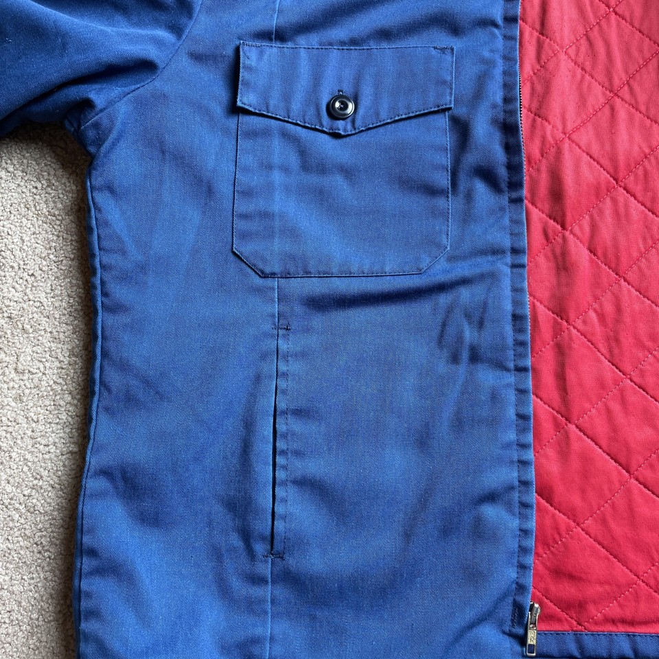 Vintage Todd Uniform Insulated Work Jacket Mechanic Coat - Men's 44-46 ...