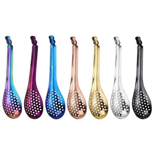 Caviar Colander Slotted Bar Spoon Kitchen Accessories Slotted Spoon for ...