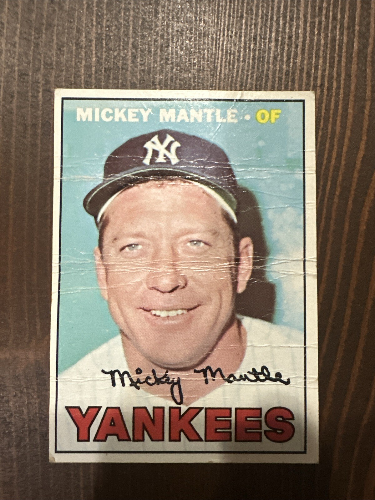 1967 Topps Mickey Mantle #150 Yankees Legend Offers Welcome! | eBay