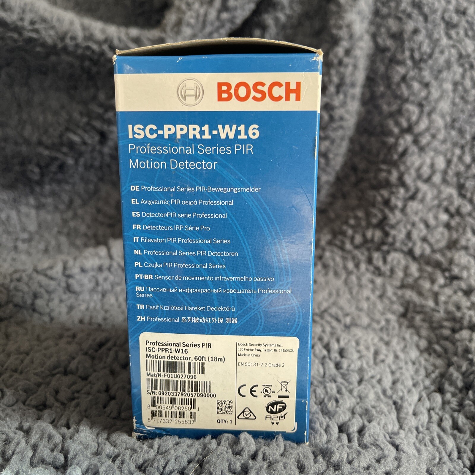 NEW/SEALED Bosch ( ISC-PPR1-W16 ) Professional Series PIR Motion ...