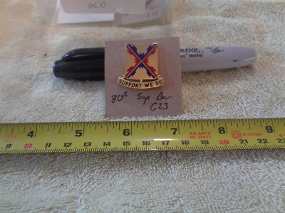 80th Support Battalion G23 Unit Crest, DI, DUI (DRAW#C3) | eBay