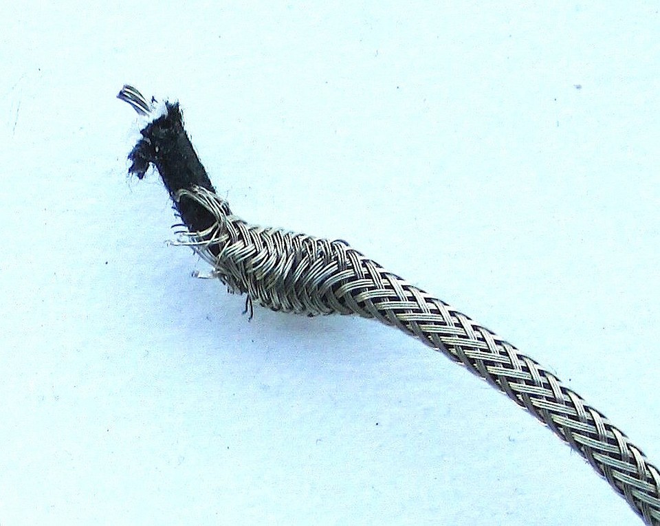 5 Feet.Vintage Style Braided Shield Stranded Single Conductor Guitar ...