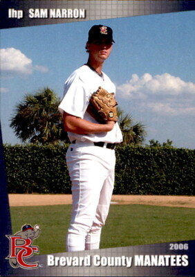 2006 Brevard County Manatees Grandstand #15 Sam Narron Goldsboro North ...