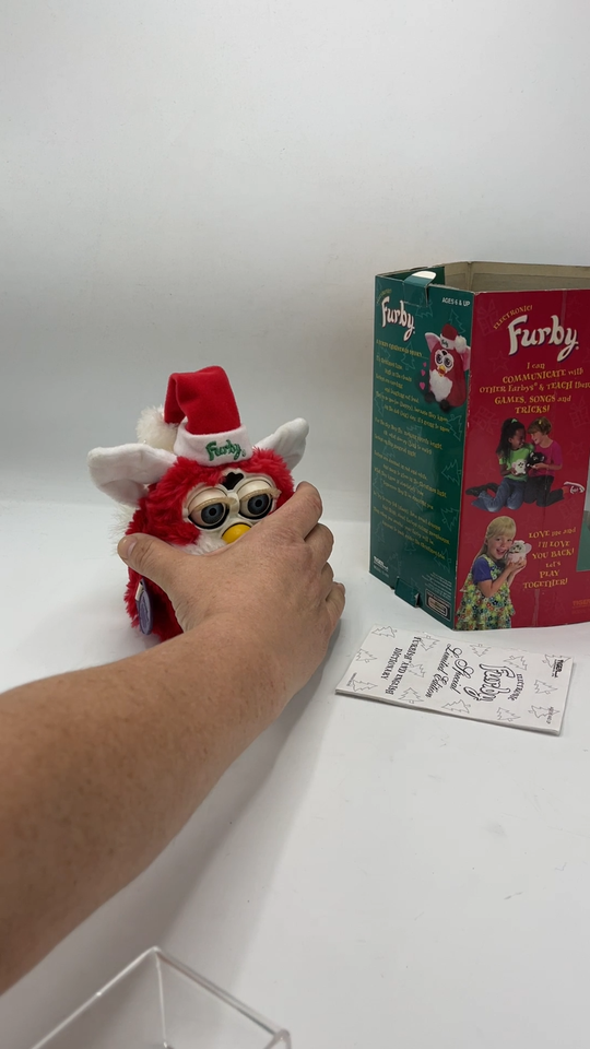 Tiger Furby Santa Christmas Special Limited Edition 70-885 1999 ...