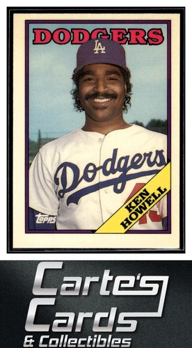 Ken Howell 1988 Topps Tiffany #149 Los Angeles Dodgers | eBay