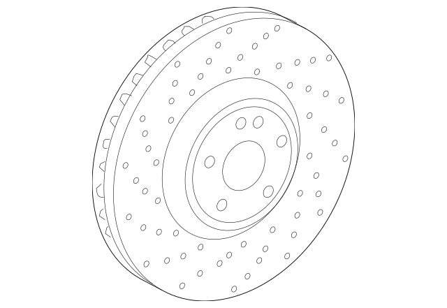 Mercedes Benz Genuine G550 20219-2021 Disc Brake Rotor Front OE ...