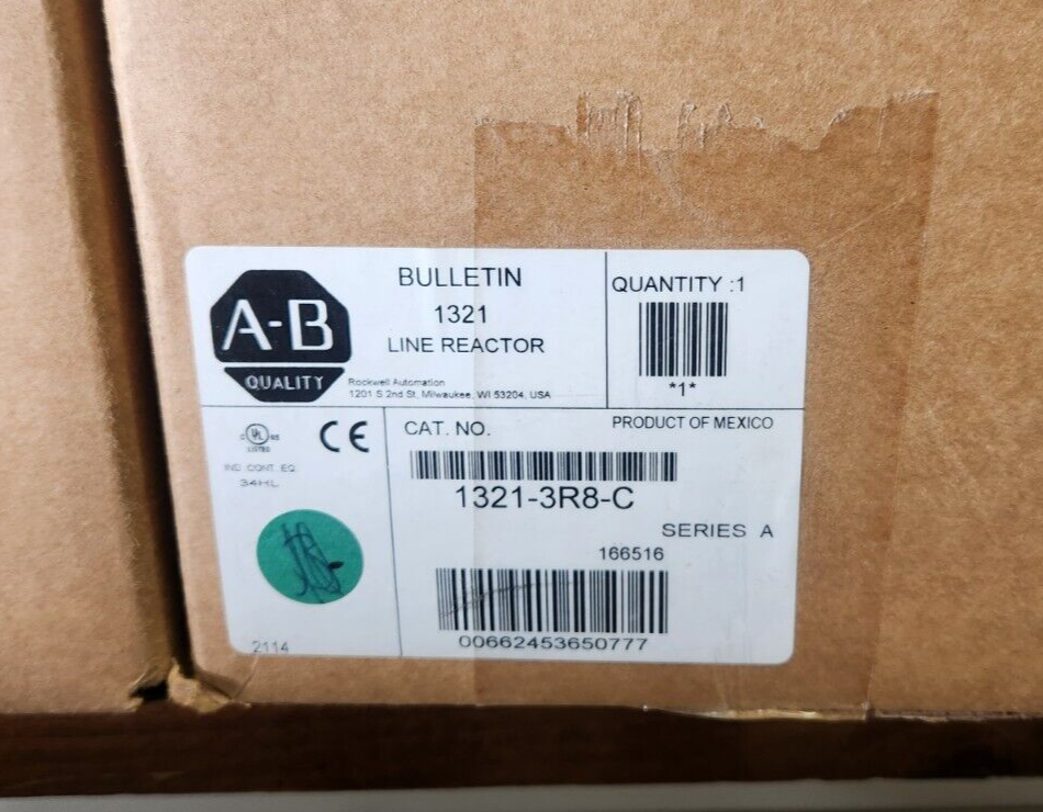 Allen Bradley 1321-3R8-C Line or Load Filter, 3 Phase, Open Panel Mount ...