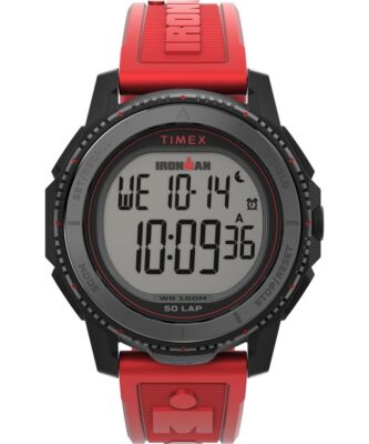 Timex Red Mens Digital Watch Adrenaline TW5M57900 | eBay UK