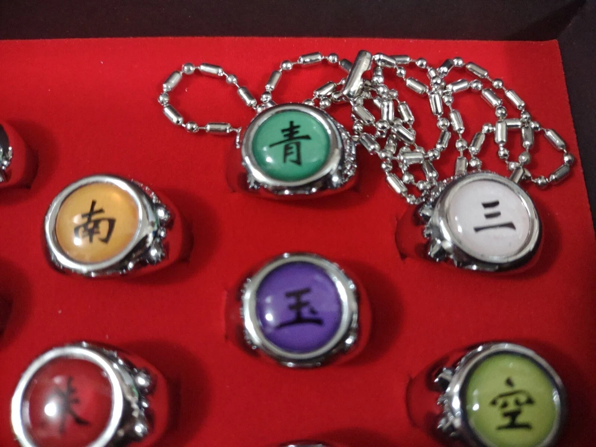 Naruto Akatsuki Rings