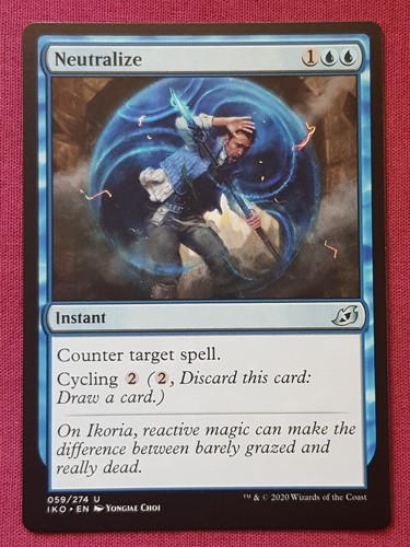 Magic The Gathering IKORIA NEUTRALIZE blue card MTG | eBay
