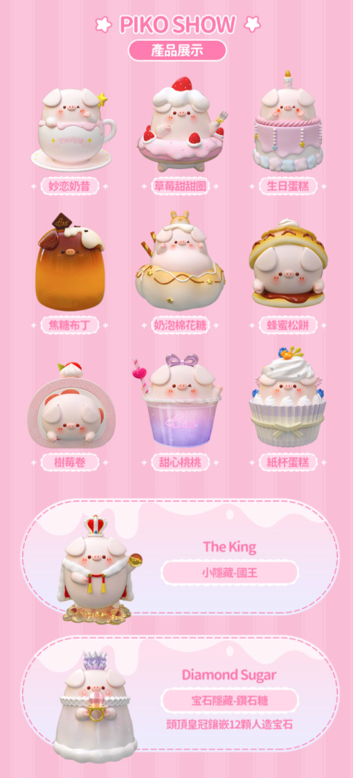 💡Piko Pig x Dessert Series One Blind Box/ Full Set of 9 | eBay