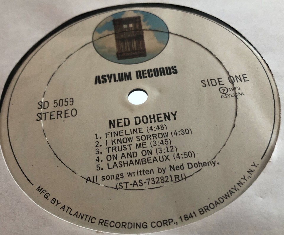 Ned Doheny NED DOHENY 1973 Asylum promo LP SD 5059 Artisan NM | eBay