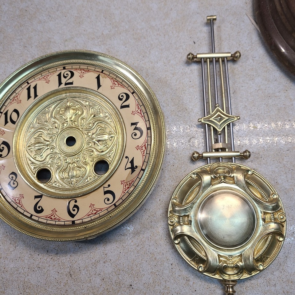 Antique Japy Freres French Mantle Clock Movement. Serviced And Working ...