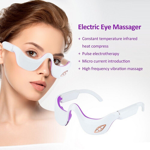 3D Eye Massager Smart Eye Mask Eyes Relax Therapy Remove wrinkles Dark ...
