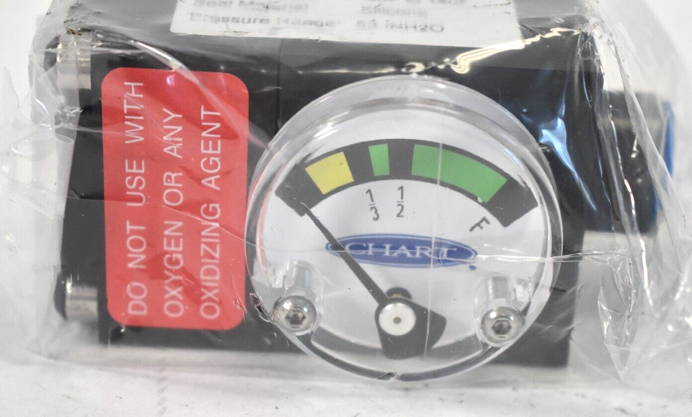 Chart 21094533 Beverage Tank Differential Pressure Gauge 0-53" 1/8" FPT ...
