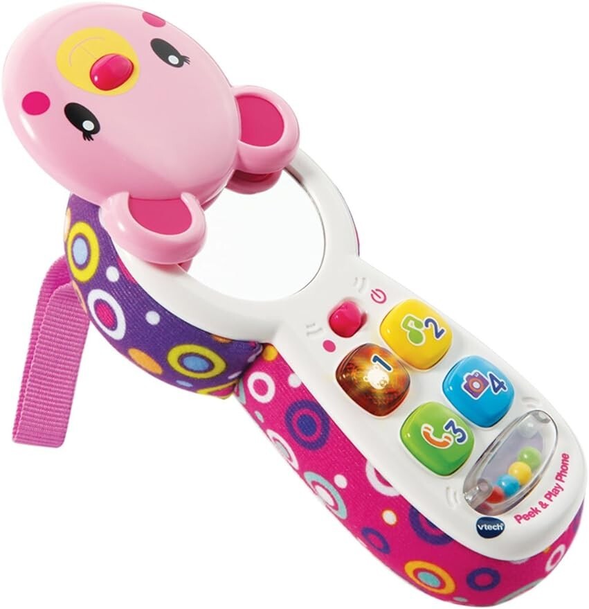 VTech 502753" Peek and Play Phone Pink Toy for sale online | eBay UK