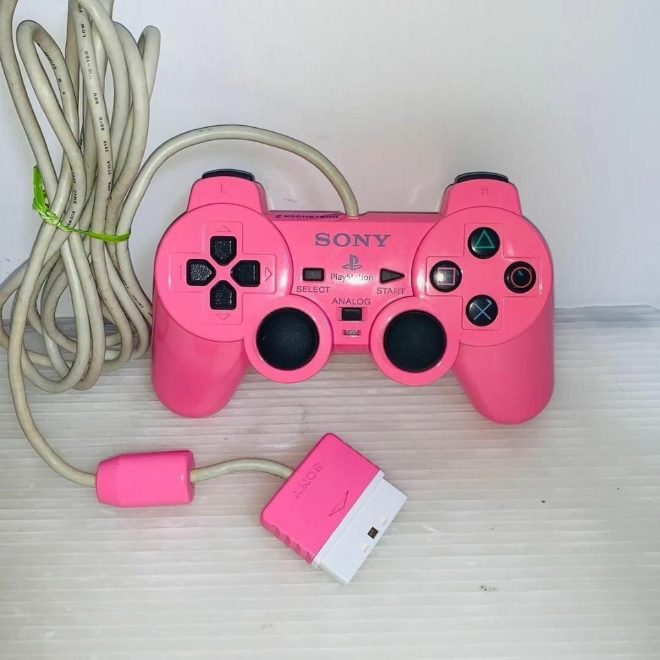 SONY Playstation 2 PS2 Pink Console SCPH-77000PK W/Box, Pink Controller ...
