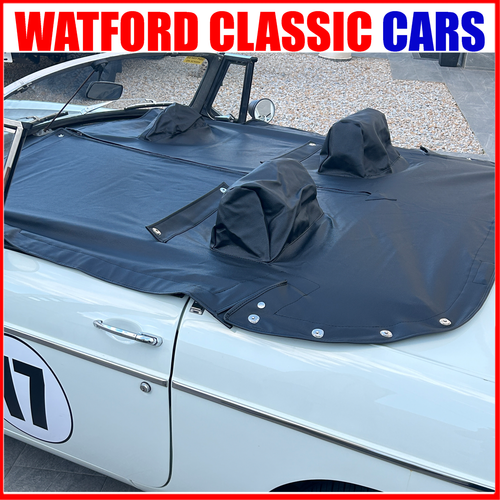 MGB, MGC Roadster with Headrest , 3 in 1 Full / Half Tonneau & hood ...