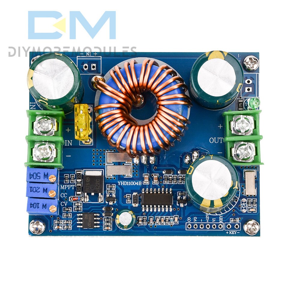 600W DC-DC Solar MPPT Boost Module Constant Voltage Constant Current ...