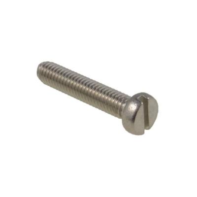 Qty 400 Cheese Head Slot M6 (6mm) x 70mm Stainless A4-70 G316 Machine ...