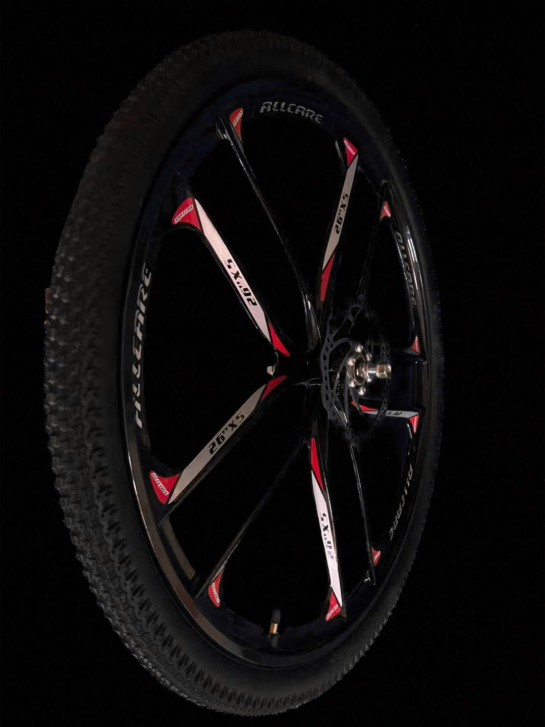 26" Front & Rear 10 Spokes Wheels with Magnesium Rim/Disc Brake | eBay ...