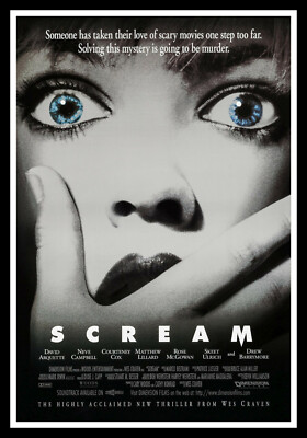 Scream Movie Poster Print & Unframed Canvas Prints | eBay