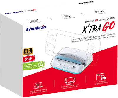 NEW AverMedia X'TRA Go Capture Dock handheld records up to 4K 30 FPS | eBay
